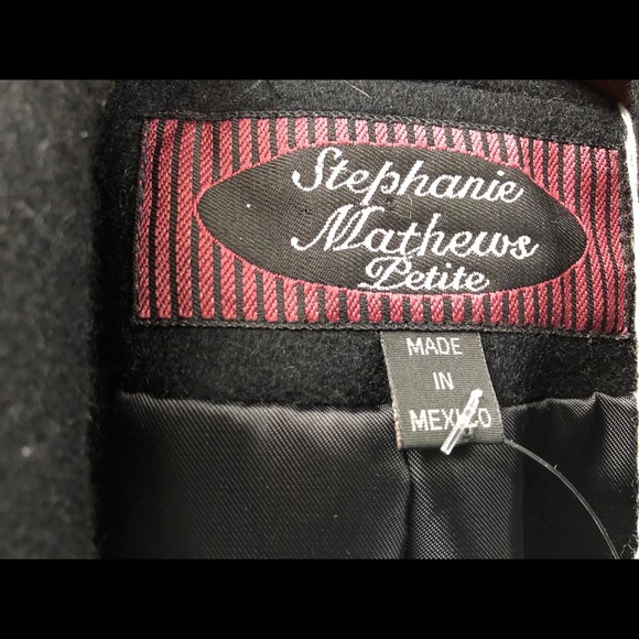 Stephanie Mathews | Jackets & Coats | Stephanie Mathewswomencoatblack ...